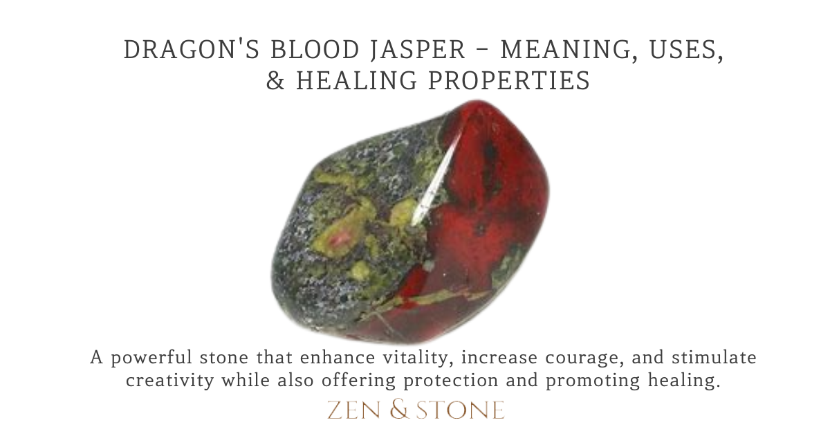 Dragon’s Blood Jasper M: Healing Properties, and Uses Dragon’s Blood Jasper M: Healing Properties, and Uses